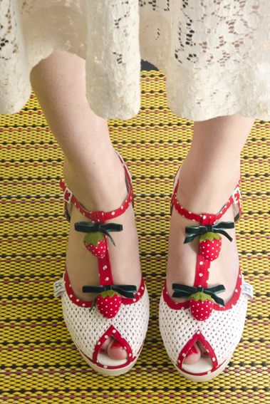 strawberry shoes: Step into Sweetness - Bioleather | Sustainable Vegan ...